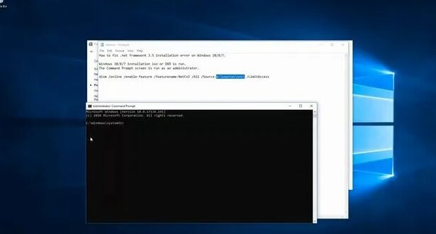 How to fix .net framework 3.5 installation error on Windows 10/8/7 ...