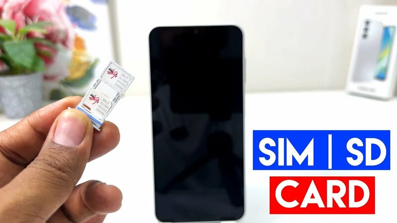 How To Insert SIM & SD Card In Samsung Galaxy A16 - Yandex Video ...