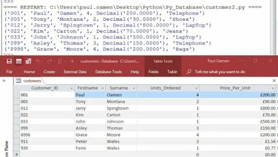 How to Connect Python to MS Access Database using pyodbc - DaftSex HD