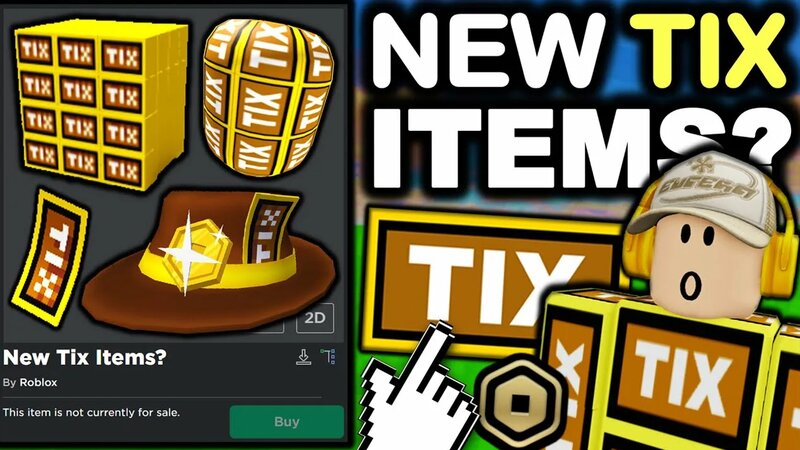 Roblox tix accessories are back on-sale!? - Смотреть онлайн в поиске ...