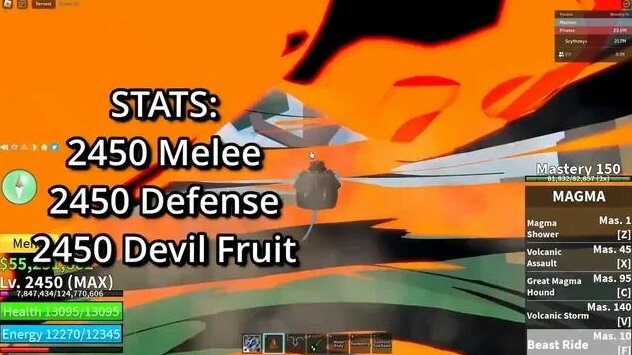 This Magma Combo ONE Shots ANY Player... | Bounty Hunting + Magma Combo ...
