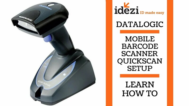 Datalogic - Mobile Barcode Scanner - QuickScan Setup - Learn @ Idezi ...