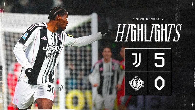 FIVE Goals, JUVE SHOW | Juventus 5-0 Cremonese | Highlights Serie A ...