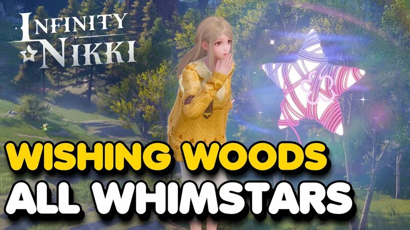Infinity Nikki - Wishing Woods All 82 Whimstar Locations - Смотреть ...