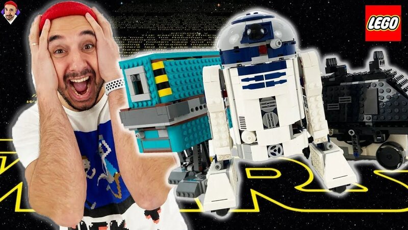 Lego Boost Star Wars продолжение! Top Rob: Сборка Гонка и Дроида-Мышь ...