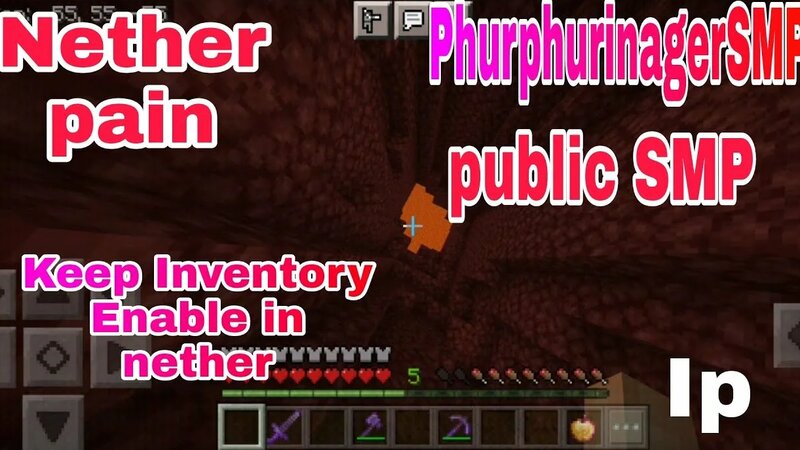 Minecraft Nether PAIN is No more | Keep Inventory enable in nether ...