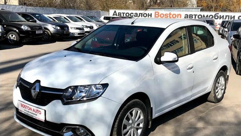 Renault Logan, 2015, Обзор Автосалон Boston от Сергея Бабинова ...