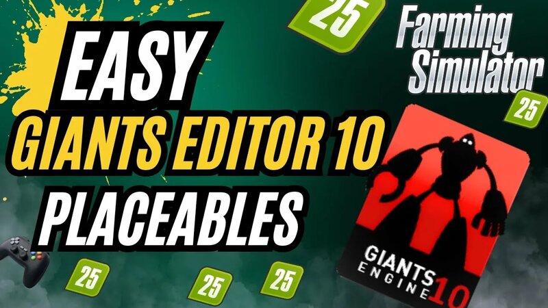 Farming Simulator 25 Placeables : Create Your Own! Giants Editor 10 ...