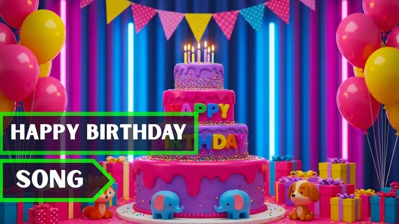 Happy Birthday Song for Kids & Adults | Cute & Fun Version (2025 ...