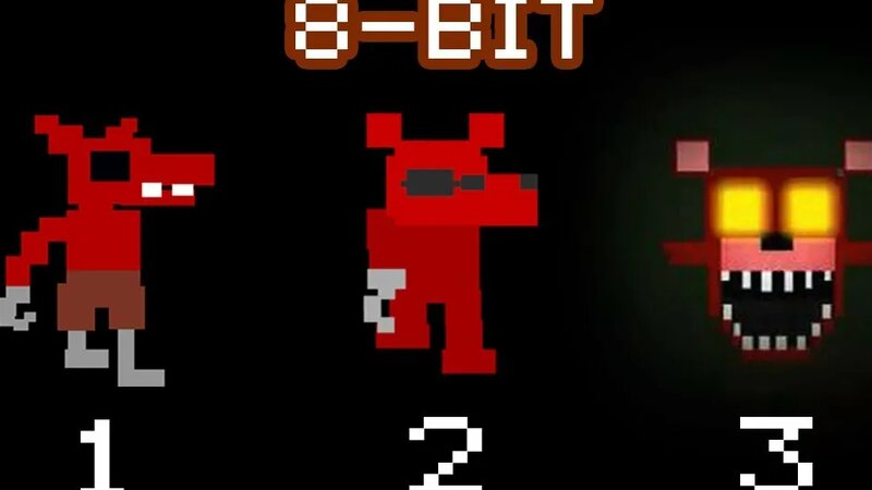 FNAF 8-BIT 1, 2, 3 - Gameplay & Jumpscares - Yandex Video aramada ...