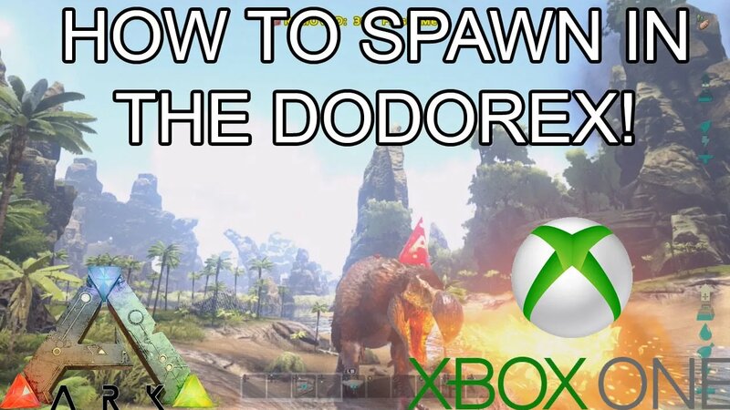 Ark: survival evolved - how to spawn in the dodorex! - xbox one ...
