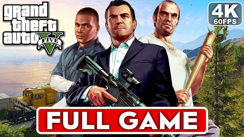 GTA 5 Gameplay Walkthrough FULL GAME [4K 60fps] - No Commentary ...