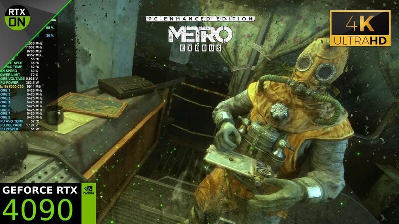 Metro Exodus Sam’s Story DLC [4K] Native, Ray Tracing ON | RTX 4090 ...