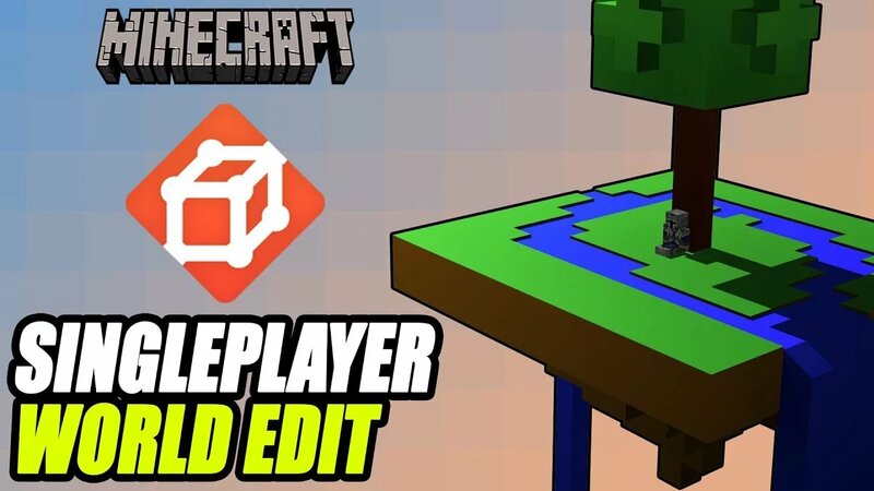 Minecraft How To Install World Edit Single Player Mod 1.14.4 Tutorial ...