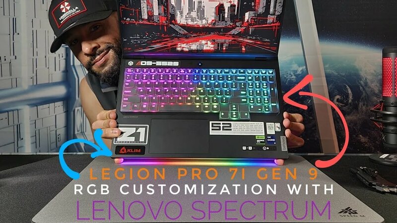 Lenovo Legion Pro 7i Gen 9 | RGB Customization & Features With Lenovo ...