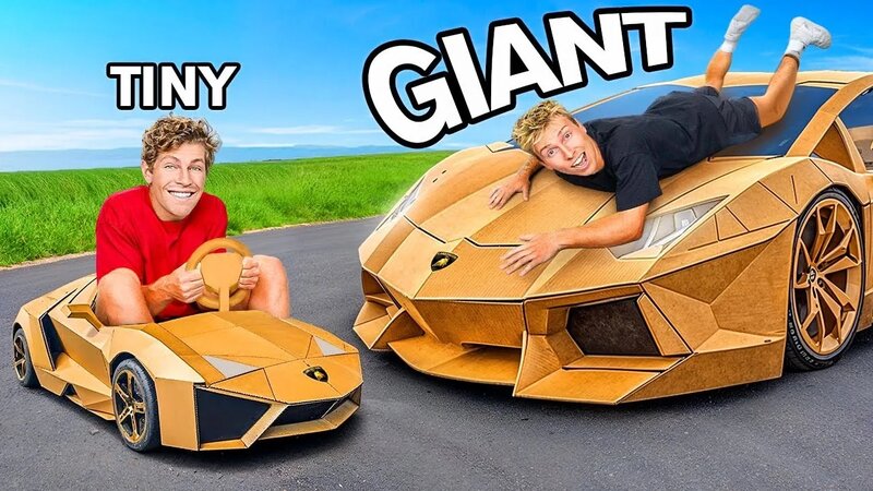 Соревнования по строительству гигантских и миниатюрных автомобилей ...