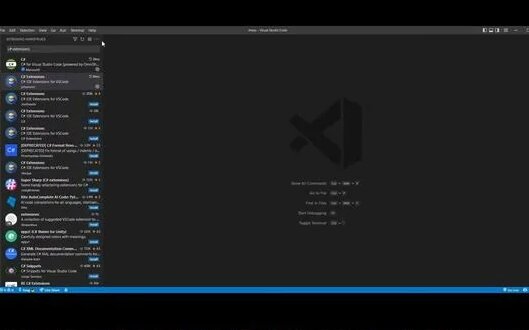How to Setup C-sharp & Run C# file in VSCode Terminal / VS Code ...