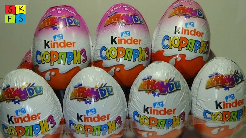 Новая сборка 2021 - 2022 сезон VU Киндер Applaydu Unboxing Kinder ...