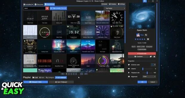 How To Add Clock to Wallpaper Engine [EASY!] - Смотреть онлайн в поиске ...