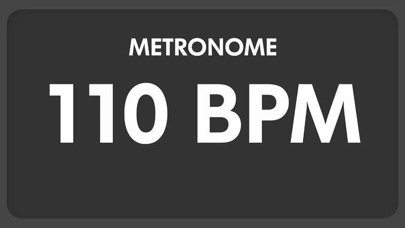 110 BPM - Metronome - Смотреть онлайн в поиске Яндекса по Видео