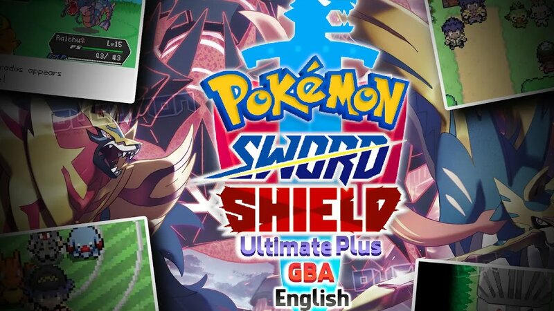 Pokemon Sword and Shield Ultimate Plus English - GBA ROM has Mega ...