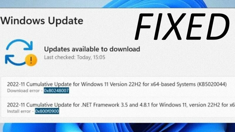 How to Fix Error Code 0x80248007 in Windows 11 [2024 Guide] - Yandex ...