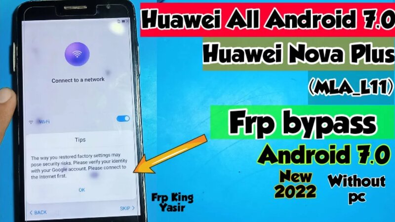 #Huawei Android 7.0 Frp bypass|Huawei Nova Plus MLA-L11 Frp bypass|# ...