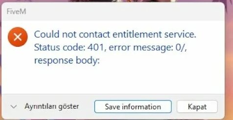 FiveM Code 401 Hatası Kesin Çözüm (2025 Güncel) - Yandex Video aramada ...