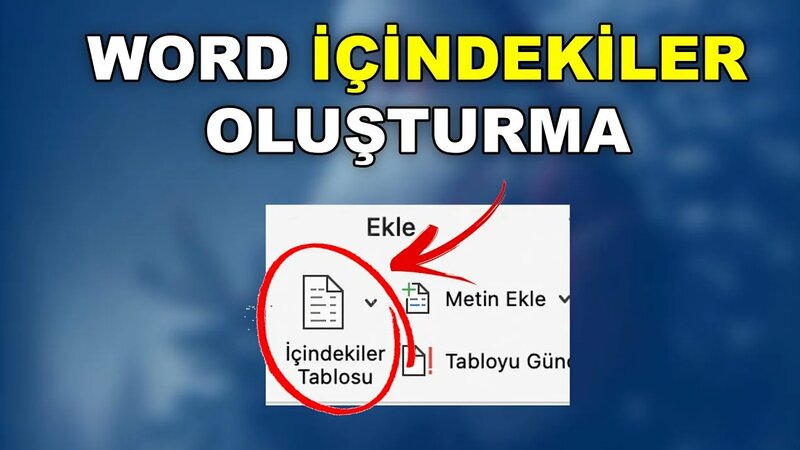 Creating a word table of contents in 1 minute - Yandex Video aramada ...