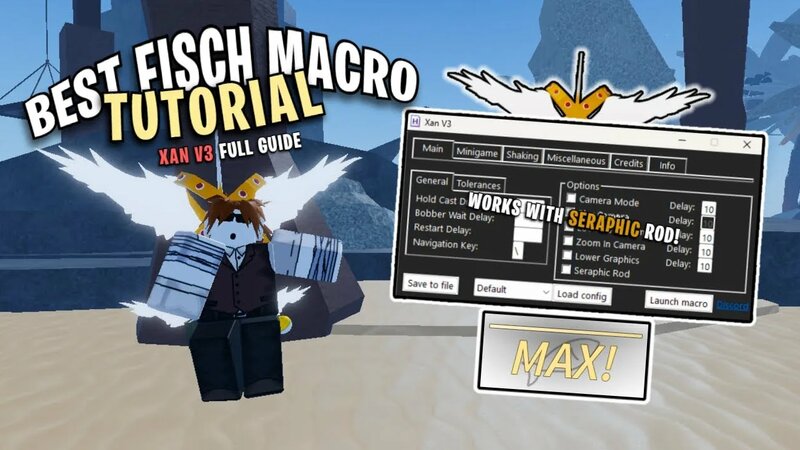 BEST Autofish Macro Tutorial FOR Fisch (XAN V3/IRUS V6) | Roblox Fisch ...