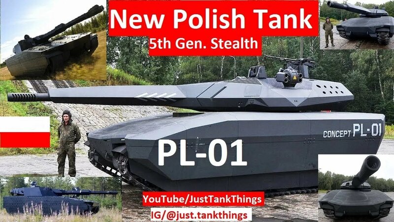 PL-01 Modern Polish Stealth Light Tank - Смотреть онлайн в поиске ...