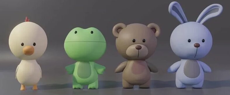 Blender_3d_modeling_Plush_Toys — Видео от Animation Club - Смотреть ...