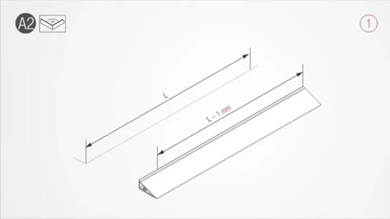 Кухонные пристеночные бортики Rehau Perfetto LINE, инструкция по ...