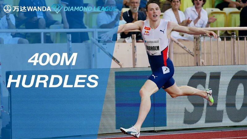 Karsten Warholm breaks his own 400m hurdles meeting record in Monaco ...