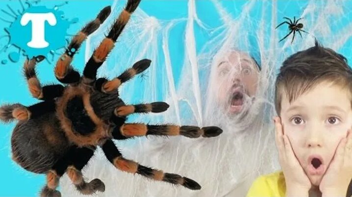 Видео Bad Baby Гигантский ПАУК Атакует - Пауки во рту! Giant Spider ...