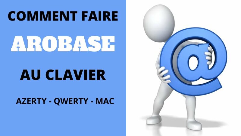 Comment faire un arobase (@) sur ordinateur | Taper la touche arobase ...