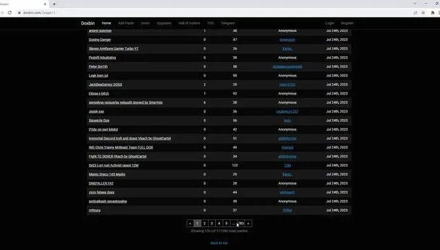 Doxbin - How the hell is this legal? (explanation in description ...