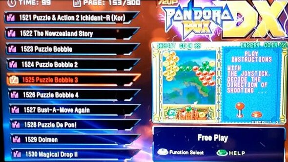 2021 Version Pandora Box DX 3000 in 1 Game List - Смотреть онлайн в ...