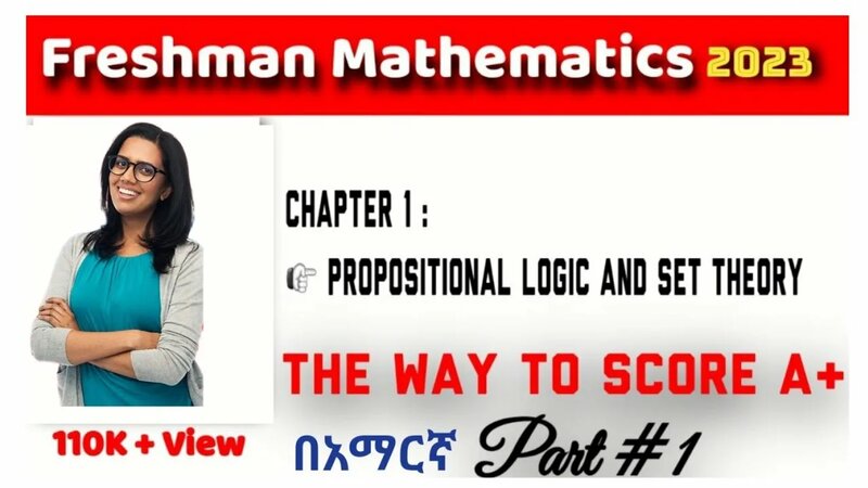 Logical propositions|Unit 1 part 1 |Freshman mathematics |Fresh man ...