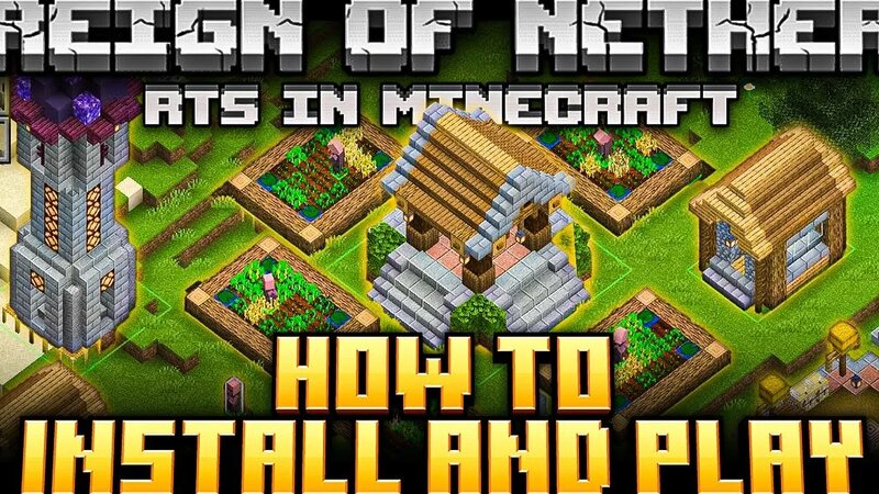 How To Download & Install Reign of Nether RTS Mod In Minecraft ...