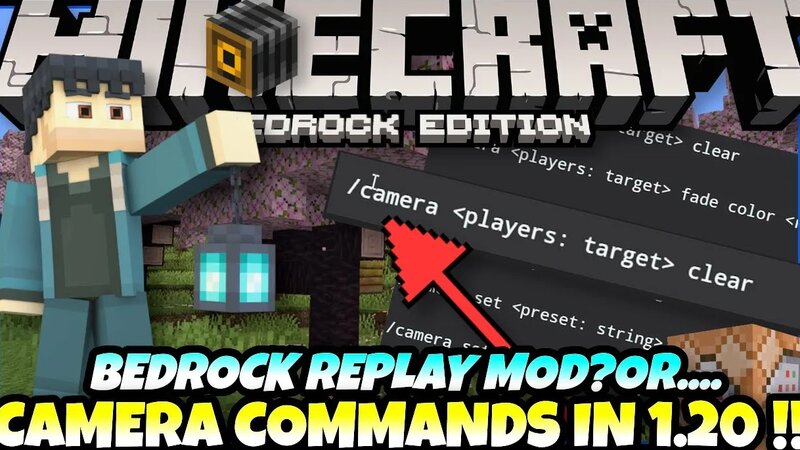 Camera Commands IN 1.20 Update in JUNE?! Minecraft Bedrock Replay Mod ...