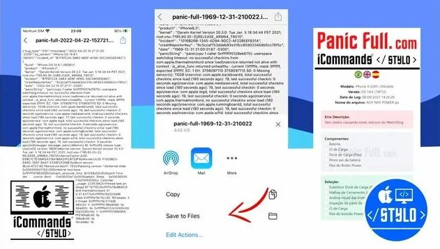 How to Check Panic Full Logs Directly on iPhone - Смотреть онлайн в ...