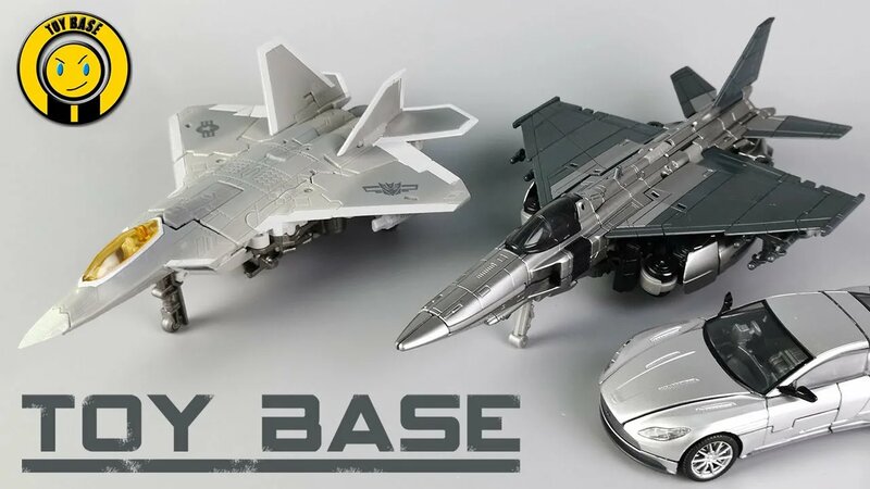 F-22 Starscream & Fighter Nitro Zeus Transformers Movie Studio Series ...