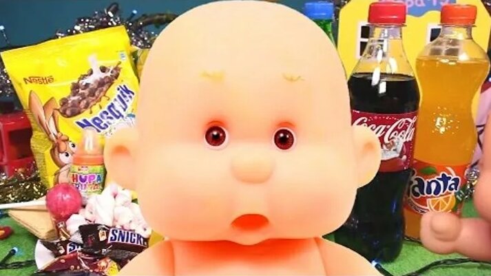 Bad Baby Вредные детки СУП ИЗ Конфет в ванне Плохие Малыши Видео для ...
