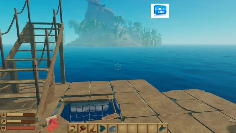 RAFT.Прохождение#3.Большой Остров И Неугомонная Акула. — Видео от ...