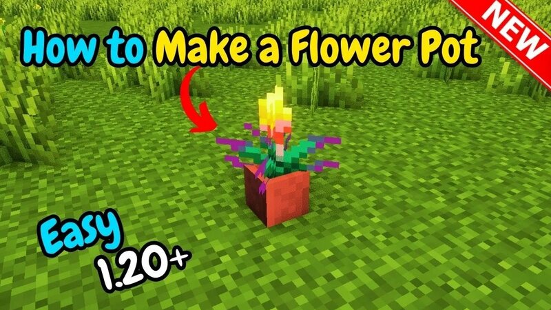 How to make a flower pot in minecraft (2025) - Смотреть онлайн в поиске ...