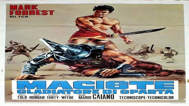 Maciste Gladiador DE Esparta (1964) de Mario Caiano con Mark Forest ...