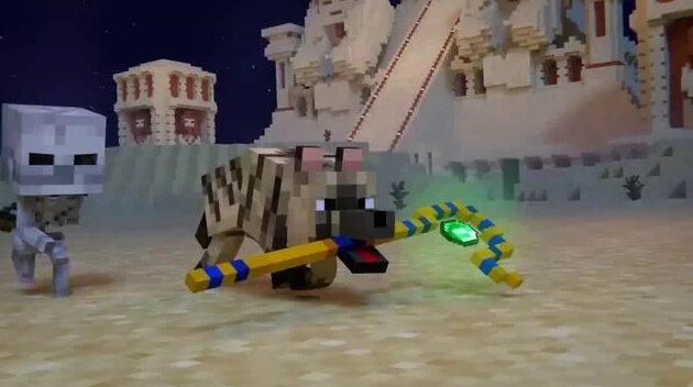 Wolf Army and Zombies vs Necromancer and Giant Skeleton Army (Minecraft ...