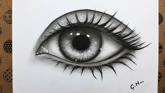 karakalem çizimleri kolay göz: 1 bin video Yandex'te bulundu