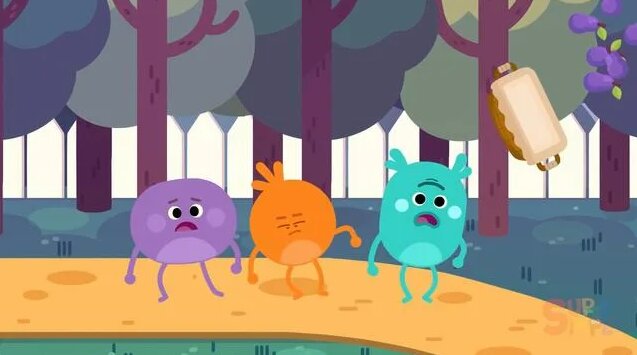 The Bumble Nums Make Purple Pear Pie! | Cartoon For Kids - Смотреть ...